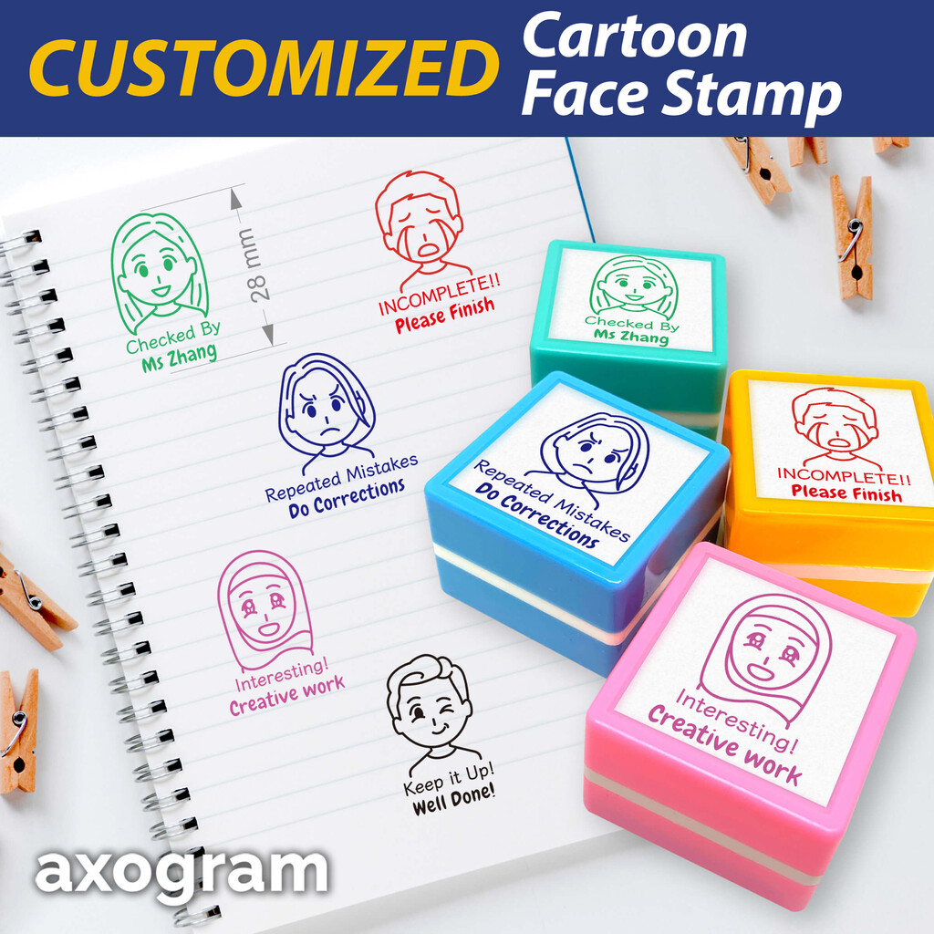 Motivational stamps and stickers for your students! - axogram